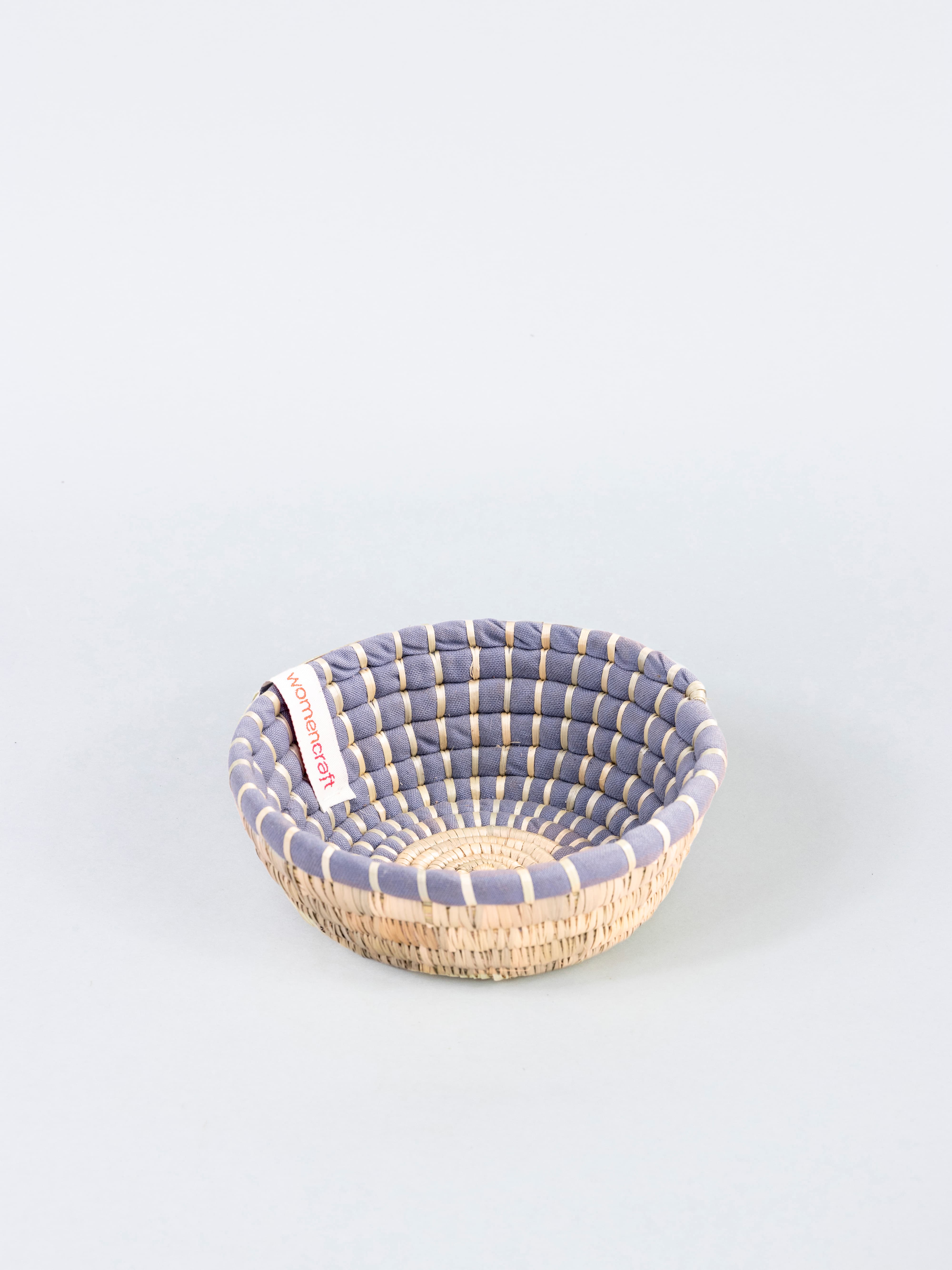 Grey Handwoven Glasi Coaster Set of 4 | Natural Grasses & Upcycled ...